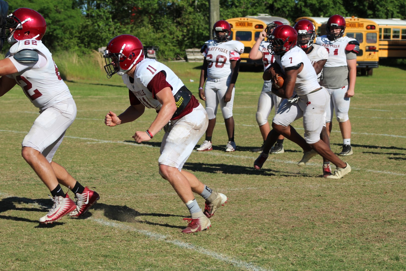 Spring Practice begins for the Prattville Lions