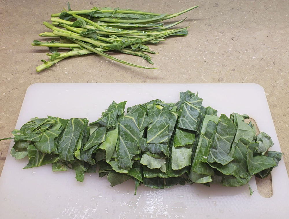 Harvesting the Collard
