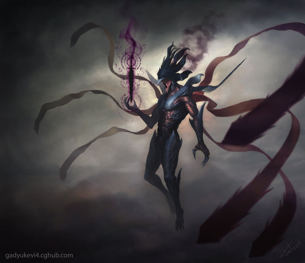 Abaddon demônio destruidor (anjo caído) | Sons Of Gods RPG