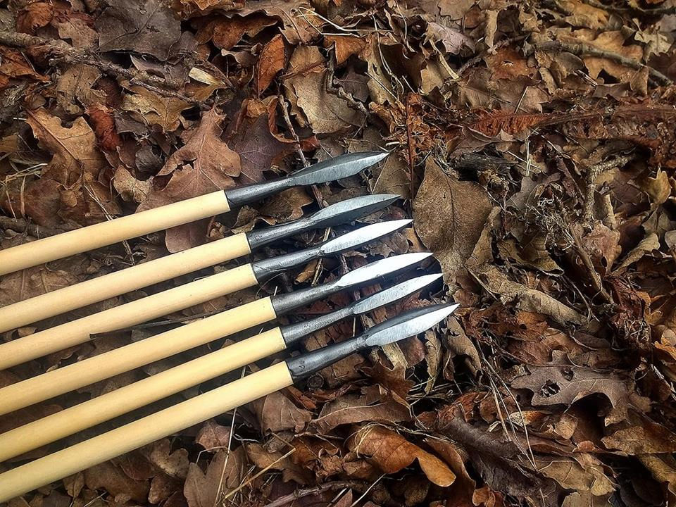 Set of six heavy military arrows going off to Australia for a guy ...