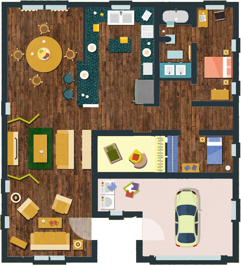 House Interiors of 7 Iconic TV Shows