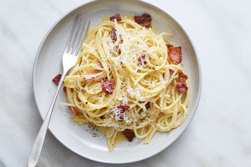 Spaghetti Carbonara | Tenderoni Foods
