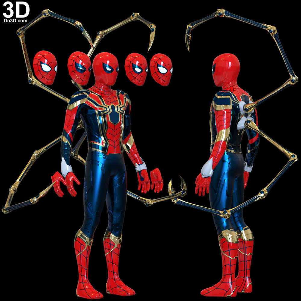 Iron Spider No Way Home Update | 3D Printable Model from Do3D.com | Do3D