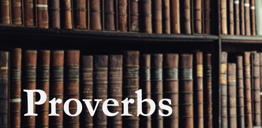 The Book of Proverbs - SBS Teaching December 2019