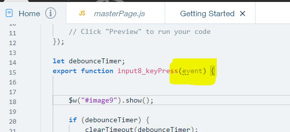 [SOLVED] Newbie - sorry! I'm seeing three dots just under the event ...