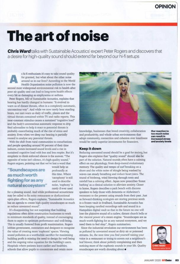 noise pollution articles