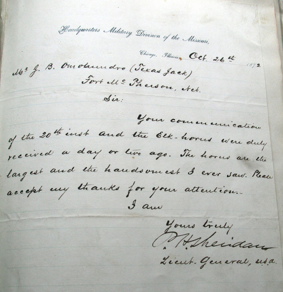 A Letter From the General