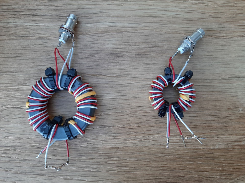 Building and measuring baluns (Part II).Another approach 1 core instead ...