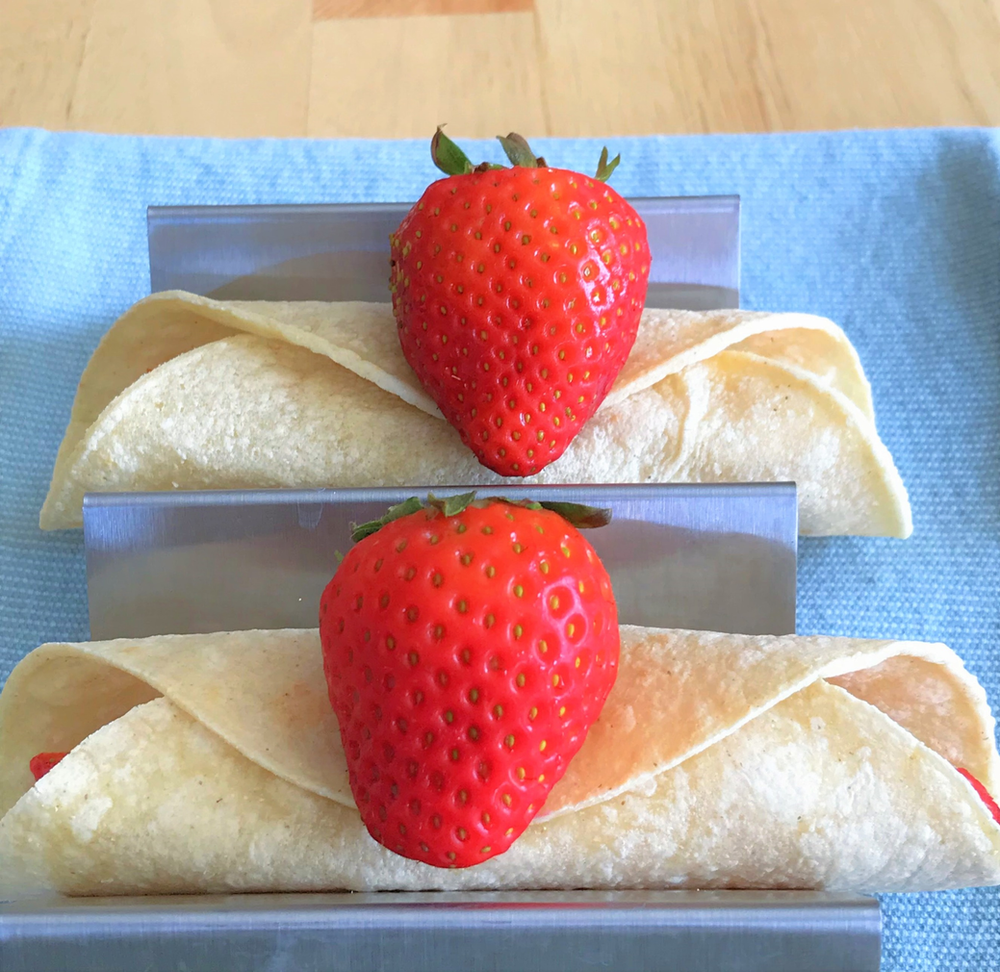 Walnut Butter Fruit Tacos