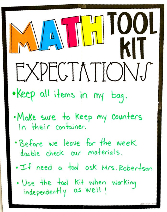 How To Use A Math Tool Kit