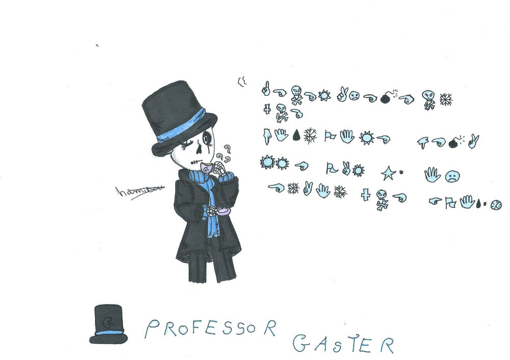 Fanfic: ( prologue )Professor Gaster and the Curious Village | Tripadescole