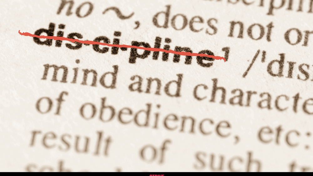 It's Not Discipline