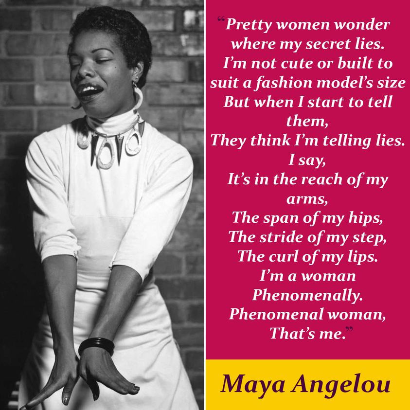 MIGHTY GIRL SHARES DR. MAYA ANGELOU | Jonathan McCormick