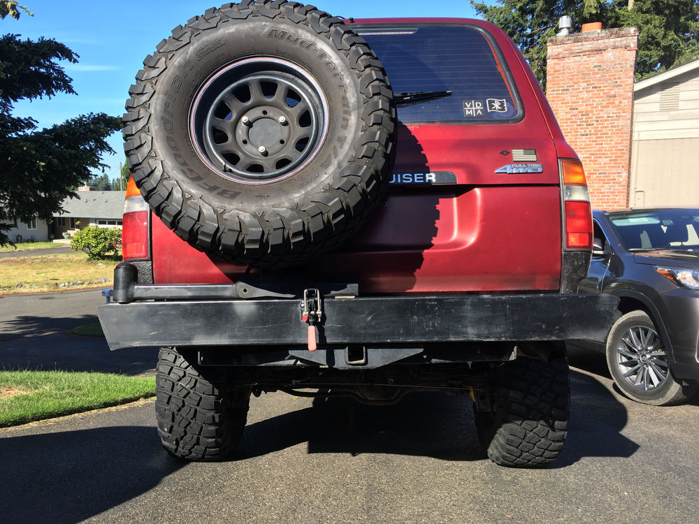 4x4 labs FJ80 rear bumper for sale | northwestoverland