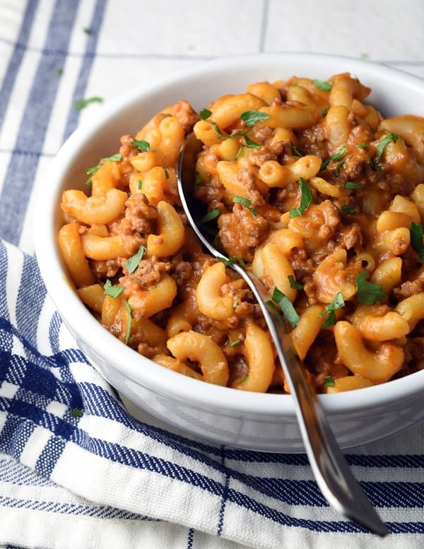 Cheeseburger Mac and Cheese | Tenderoni Foods