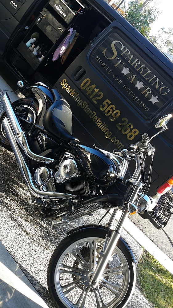 CRUISER MOTORCYCLE DETAILING PACKAGE | SPARKLING STAR™️ DETAILING⭐⭐️⭐