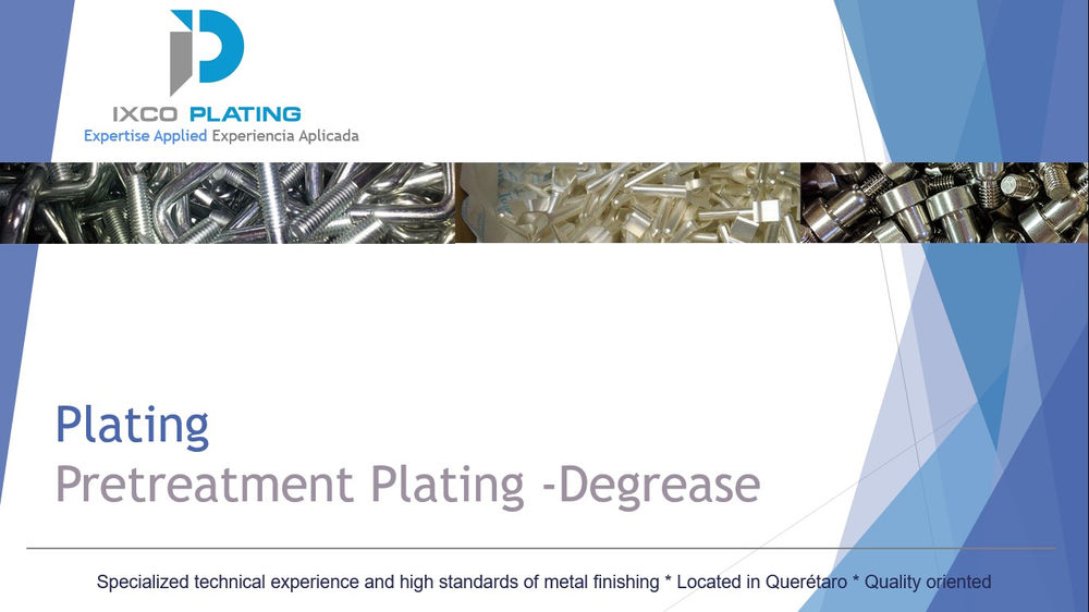 The most important points of degreasing in coatings | ixcoplating