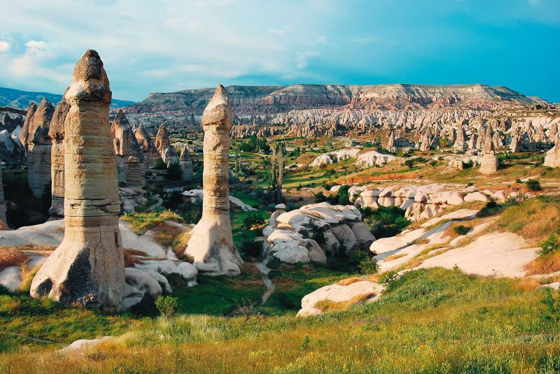 La vallée de l'Amour en Cappadoce, Turquie