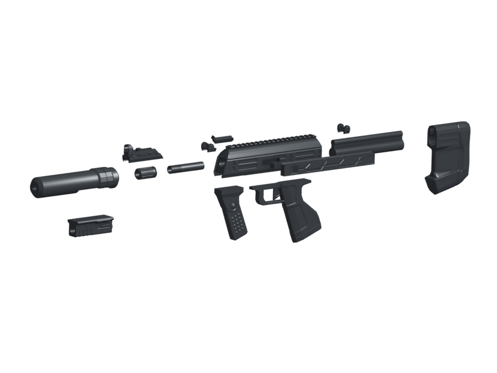 M7S Submachine Gun - (ODST SMG)