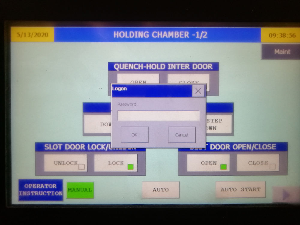 "User" option not coming on HMI log-in popup screen. | World of Automation