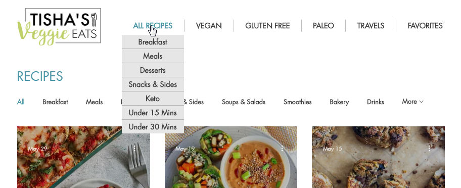 Sub Page Drop Down Menu Design Wix Blog Community Sub Page Drop Down Menu Design Wix Blog Community