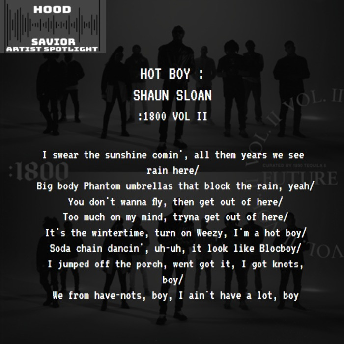 Shaun Sloan, 23 Year Old Rapper