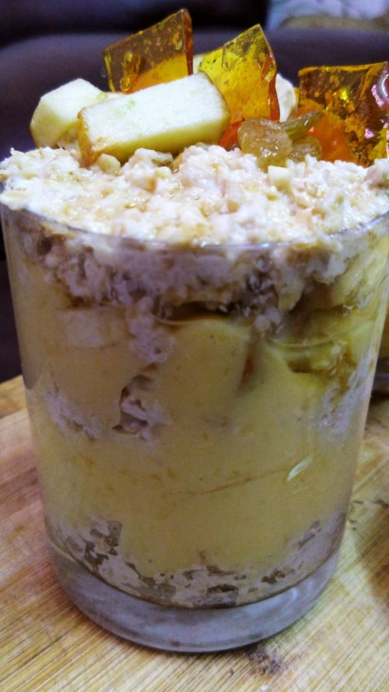 Oatmeal Custard Parfait in under 20 minutes