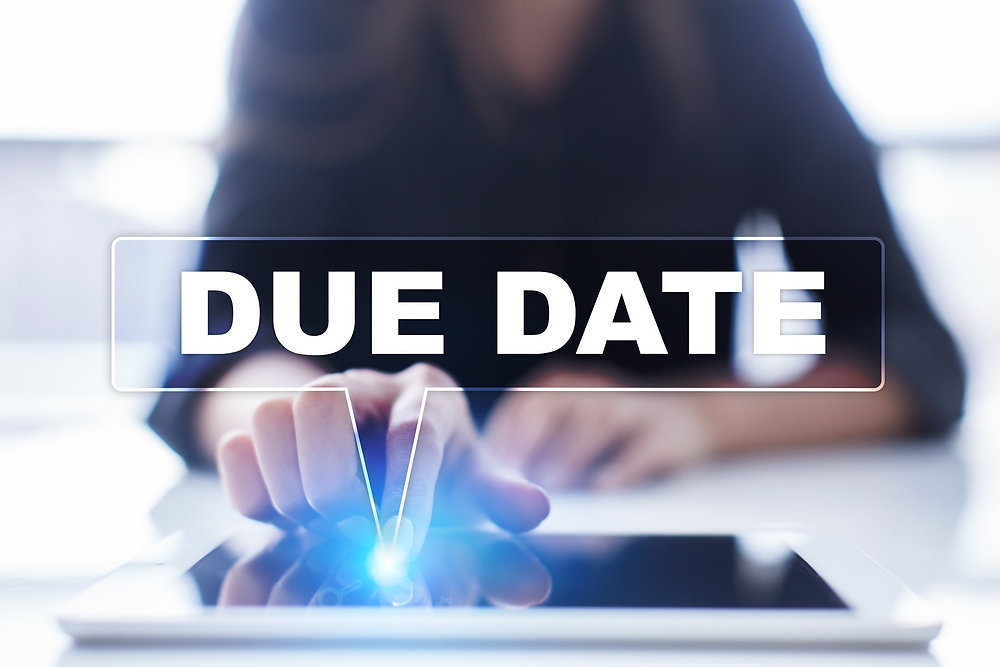 June 2020 Individual Due Dates