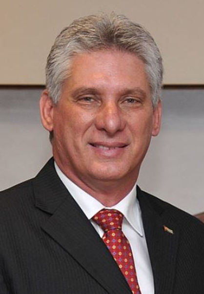 Miguel Díaz-Canel, président de Cuba