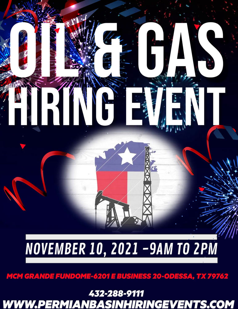 Oil & Gas Hiring Event-Permian Basin | Oilfield Connections