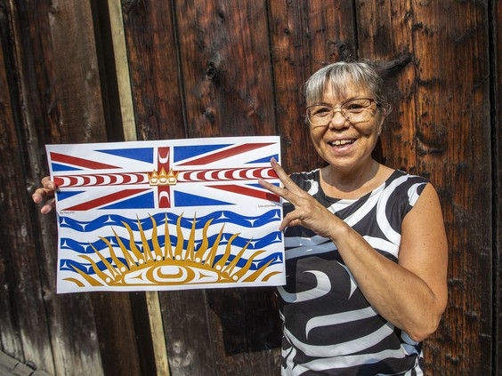 INDIGENOUS PRIDE IN BRITISH COLUMBIA FLAG | Jonathan McCormick