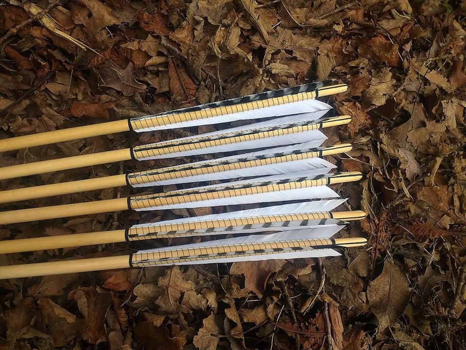 Set of six heavy military arrows going off to Australia for a guy ...