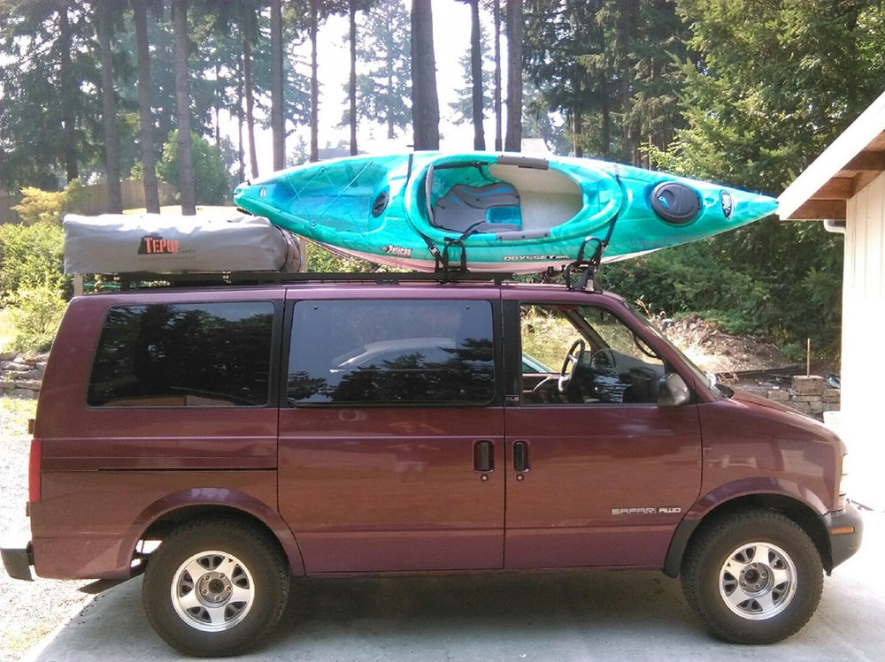 96 Safari AWD van (lifted and locker) | northwestoverland