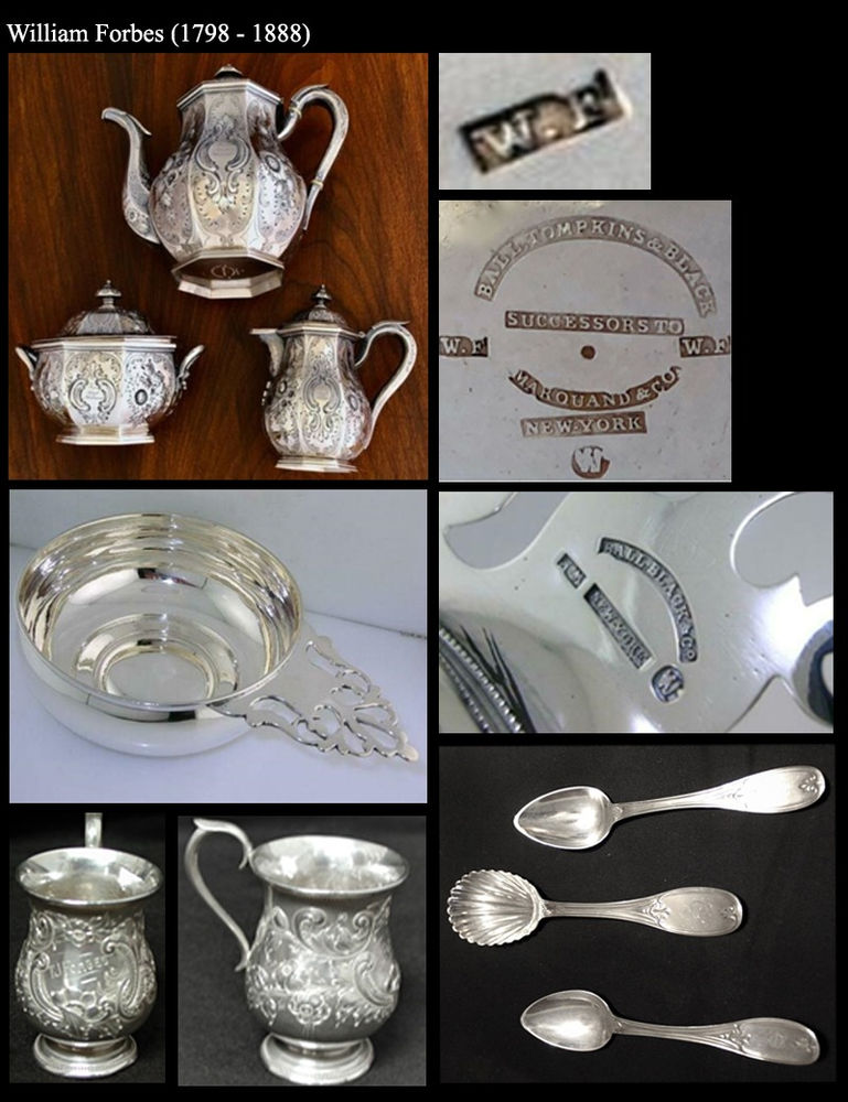 Silversmith Forbes of New York