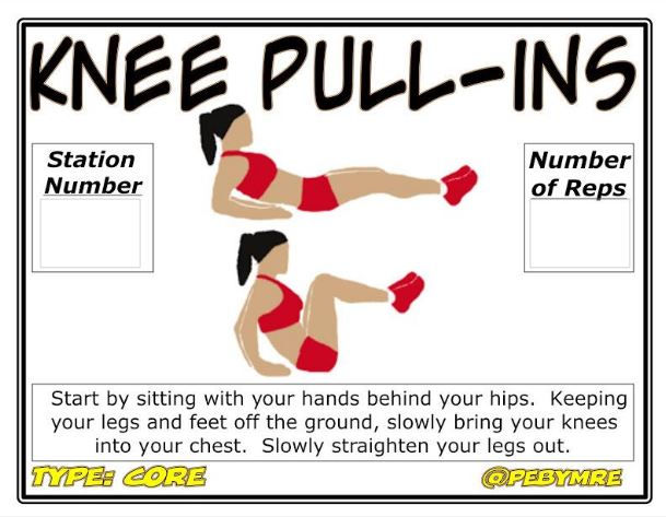 Station Exercise Cards by Matt Eichel | cbhpe