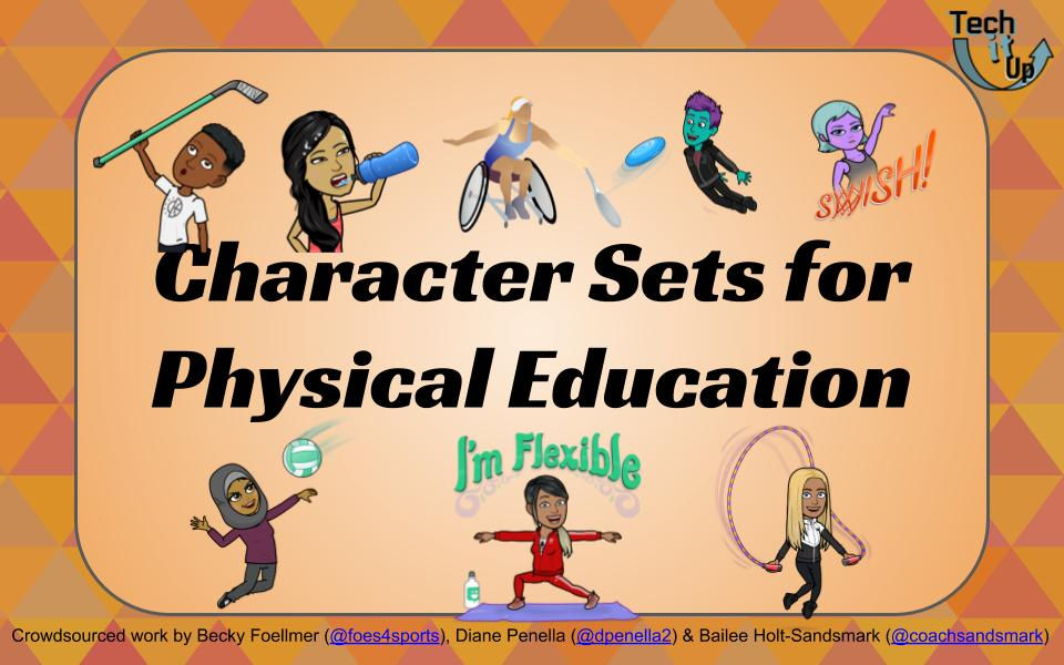 Character Sets for Physical Education | cbhpe