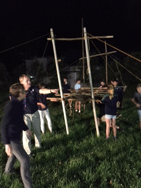 Scouts Working together to Bridge the gap