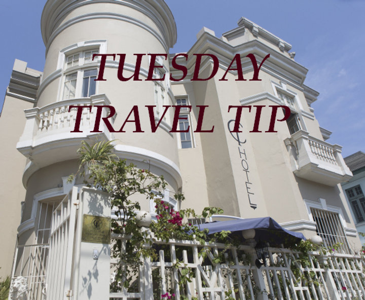 Tuesday´s Travel Tip