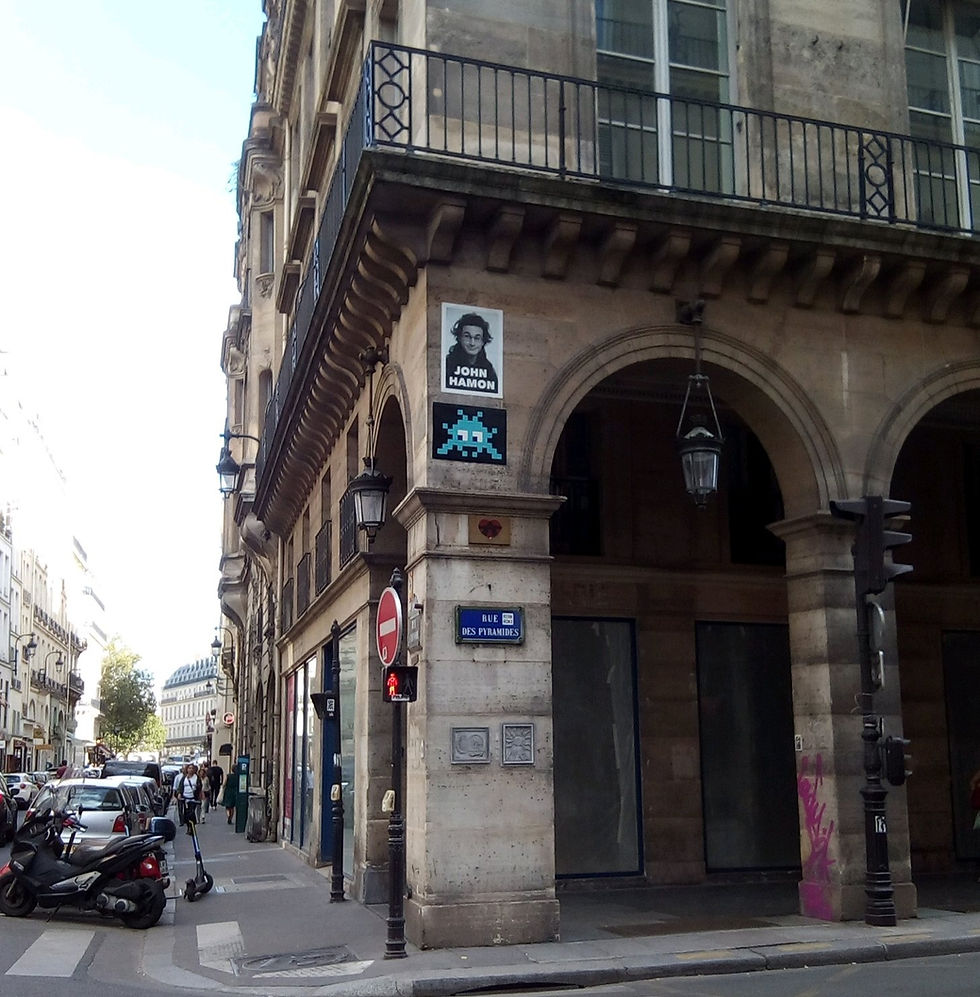 Sur la piste... Space Invaders, ils sont partout