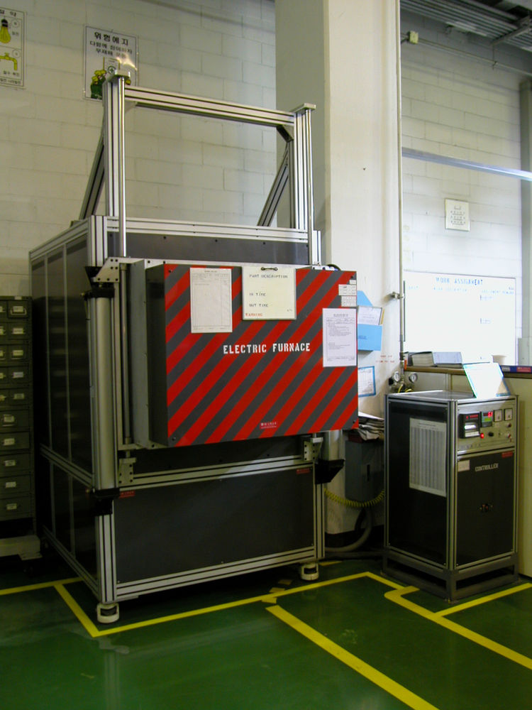 1200'C ELECTRIC FRONT LOADING FURNACE (KAL) | 전기로 전문 제조 기업, 대명기업