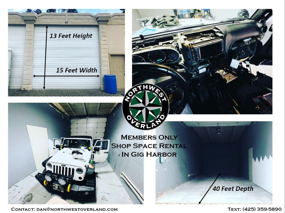 Heated Shop Space Rental | northwestoverland