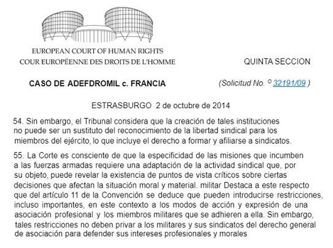 SINDICALISMO MILITAR