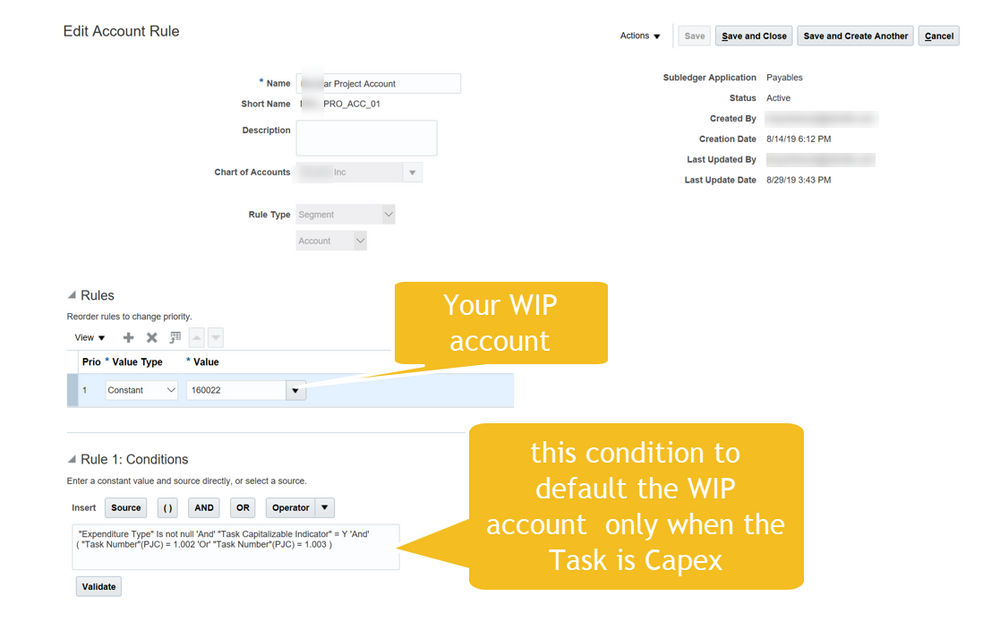 How to Modify Oracle Cloud PO & AP SLA Rules to account for capital ...