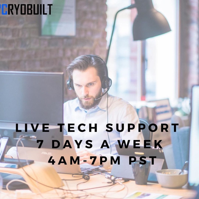 CryoBuilt Service & Support