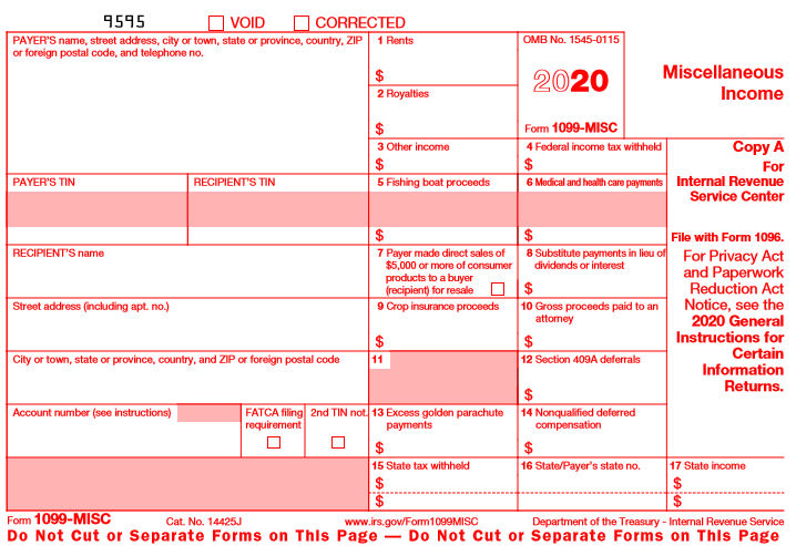 Reminder - File Form 1099-MISC for Independent Contractors | CWSEAPA PLLC