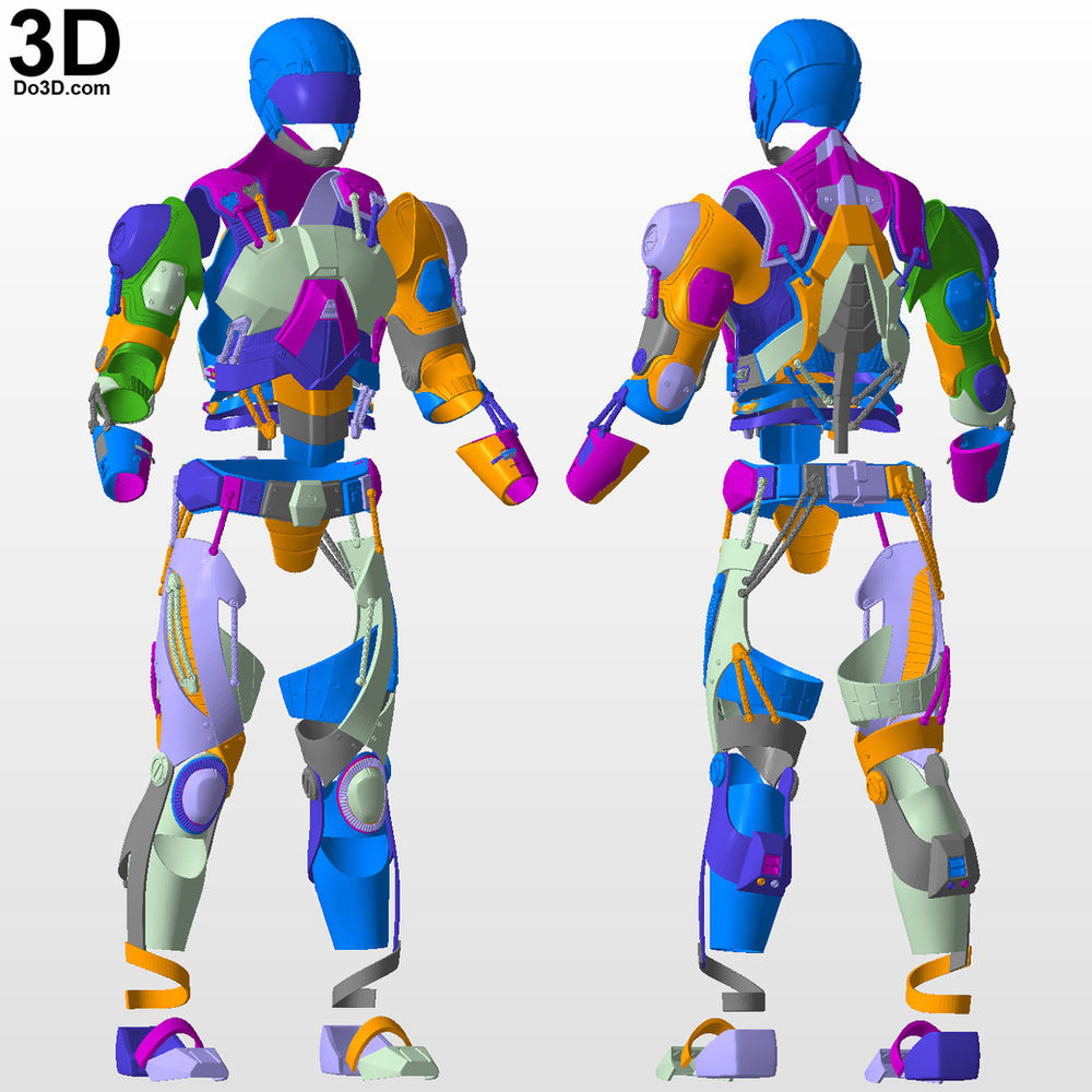 Atom Armor Updates: 3D printable model print file STL from Do3D.com | Do3D