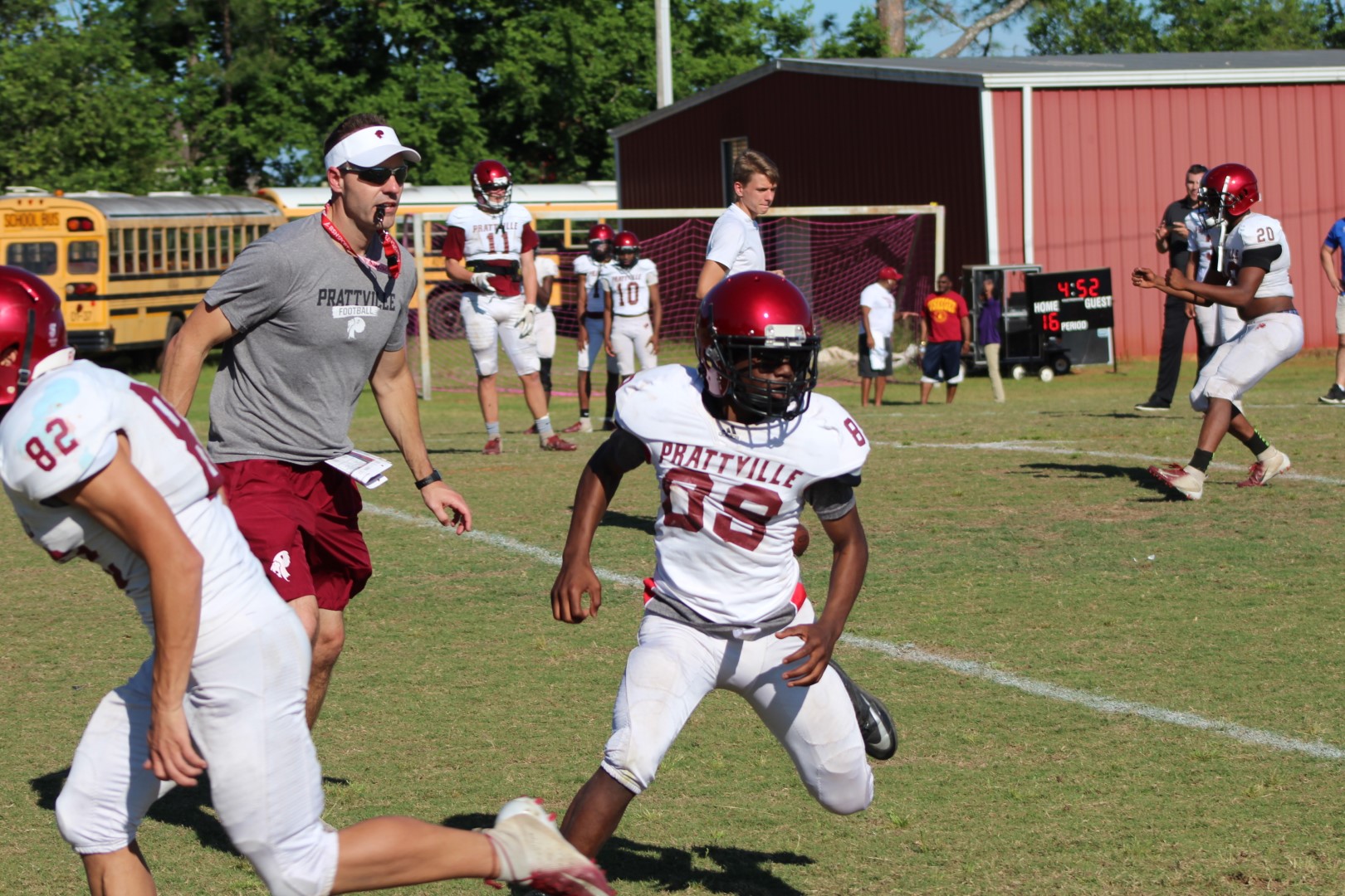 Spring Practice begins for the Prattville Lions