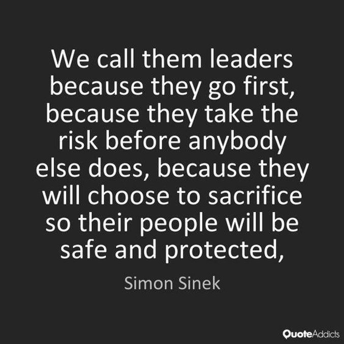 When you are called to lead, you are called to serve