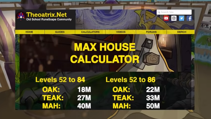Guide to Maxing Your House (OSRS)