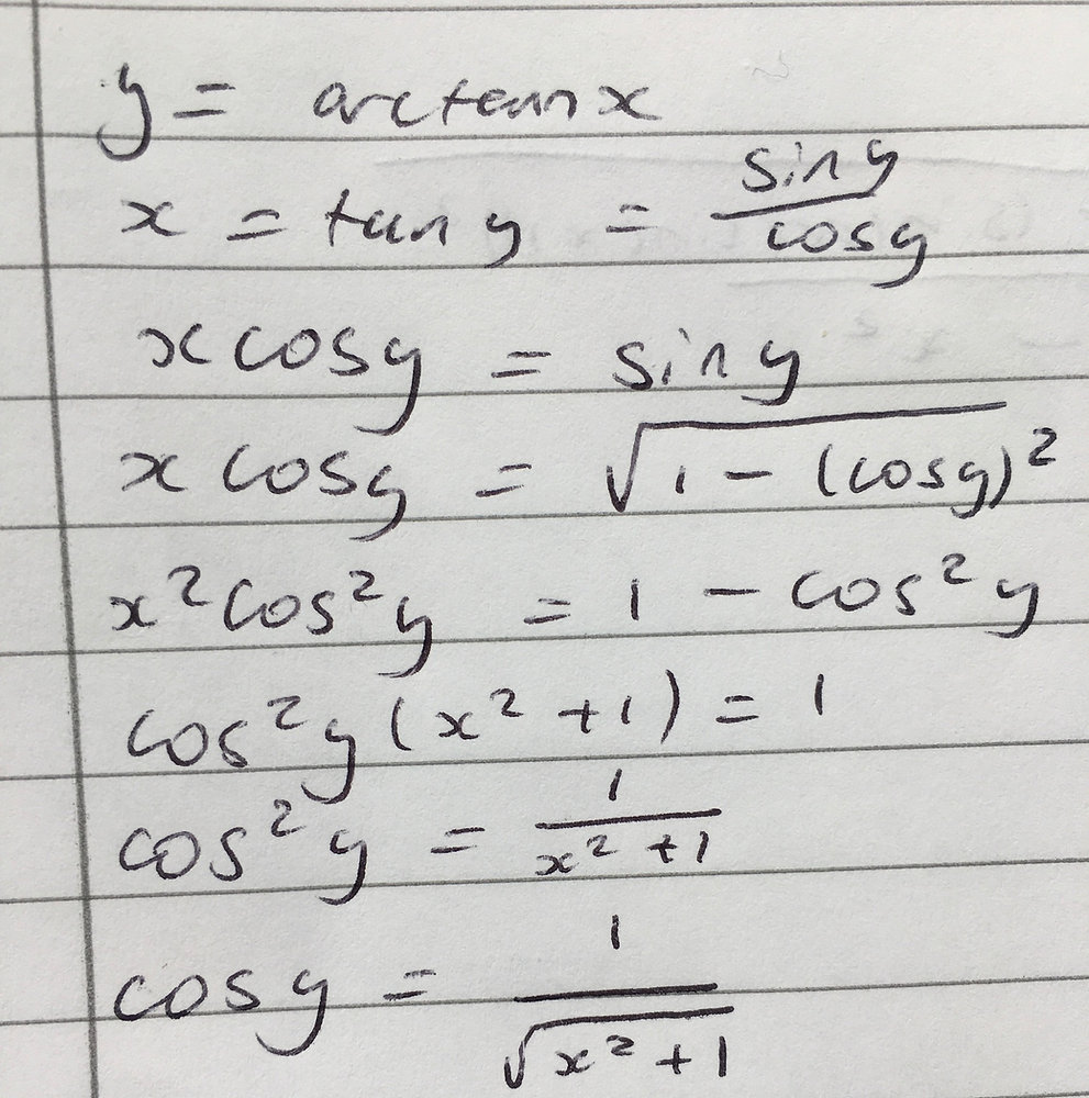 Differentiating Inverse Trigonometric Functions Differentiating Inverse Trigonometric Functions